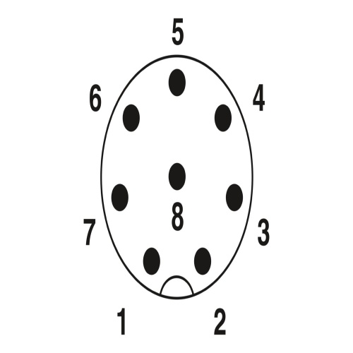 Phoenix Contact 1513774 Device connector front mounting SACC-E-M12MS ...