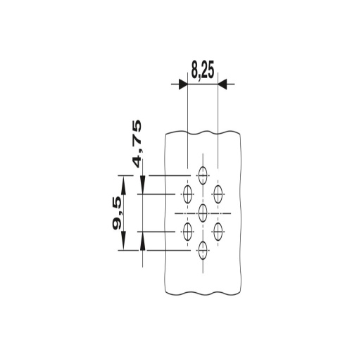 Phoenix Contact 1619928 Device connector front mounting CA-07P1NA22S00