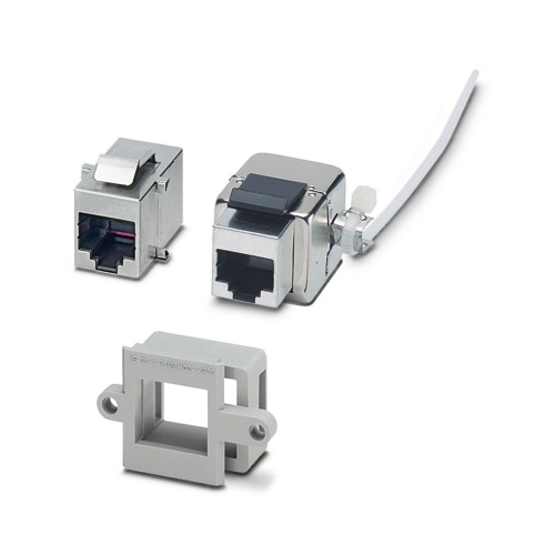 Phoenix Contact 1689433 Panel-mount frame VS-08-A-RJ45/MOD-1-IP20