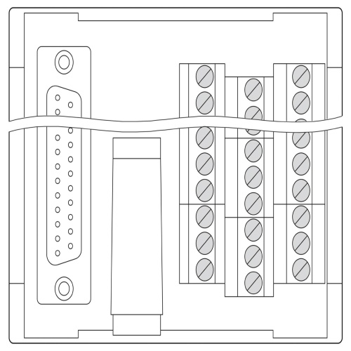 Phoenix Contact 2294322 Termination board FLKMS-D25 SUB/S (1-25)