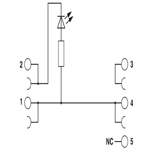 Phoenix Contact 2296854 Feed-through terminal block PLC-VT/LA