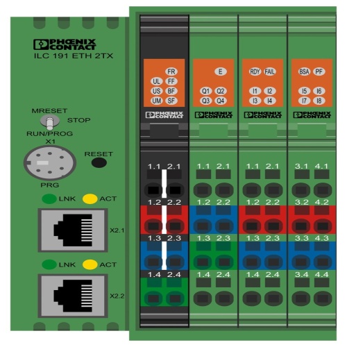 Phoenix Contact 2700976 Controller ILC 191 ETH 2TX
