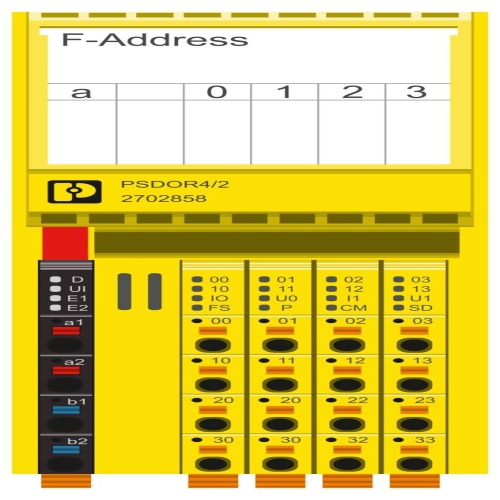 Phoenix Contact 2702858 Safety module AXL F PSDOR4/2 1F
