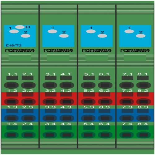 Phoenix Contact 2862204 Digital module IB IL 24 DI 8/T2-PAC