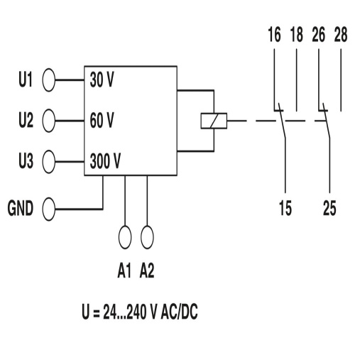 Phoenix Contact 2866048 Monitoring relay EMD-FL-V-300