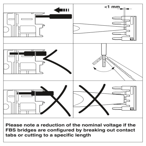 Phoenix Contact 3000585 Industrial Bridging Module FBSR 4-8