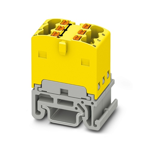 Phoenix Contact 3002955 Distribution block PTFIX 6X1,5-NS15A YE