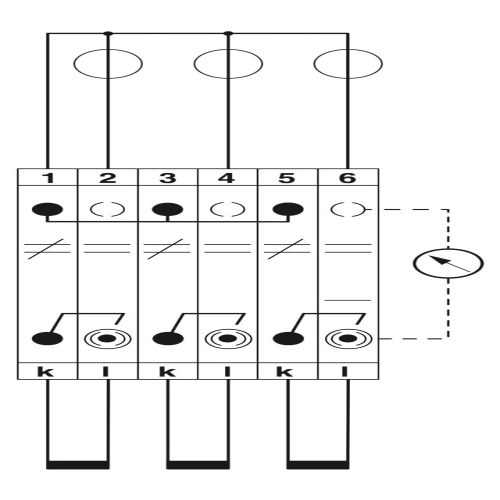 Phoenix Contact 3024407 Test disconnect terminal block URTK/SS BU