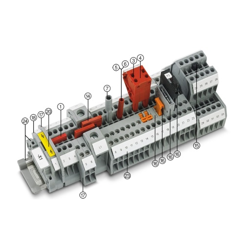 Phoenix Contact 3045046 Feed-through terminal block UT 2,5 OG