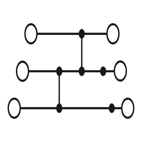Phoenix Contact 3214262 Multi-level terminal block UT 2,5-3PV