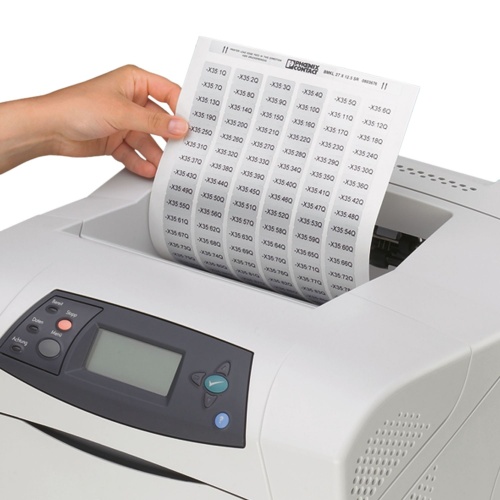 Phoenix Contact 5032170 Label sheet, DIN A4 BMKL 18X 8 YE