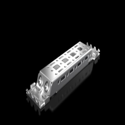 Rittal 2394210 Rail System - Carbon Steel, 8.27" Depth