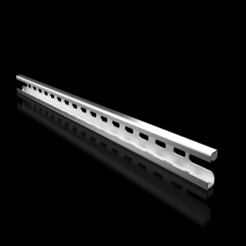 Rittal 4943000 C Rail - Carbon Steel, 19.7" x 19.7" (WxD)