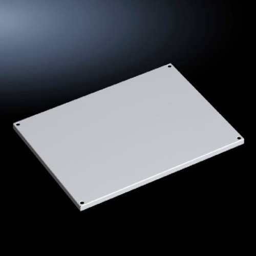 Rittal 5051053 Roof Plate - Carbon Steel, 15.7" x 19.7" (WxD)