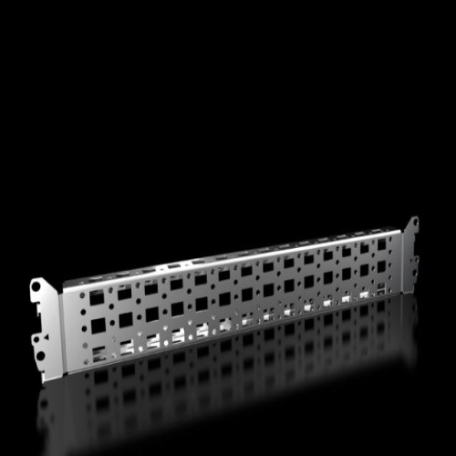 Rittal 8617120 TS punched rail, 25 x 38 mm