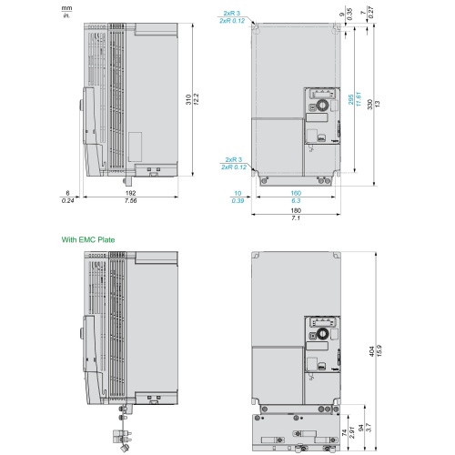 Schneider Electric ATV320D11M3C Altivar Machine ATV320 variable speed drive