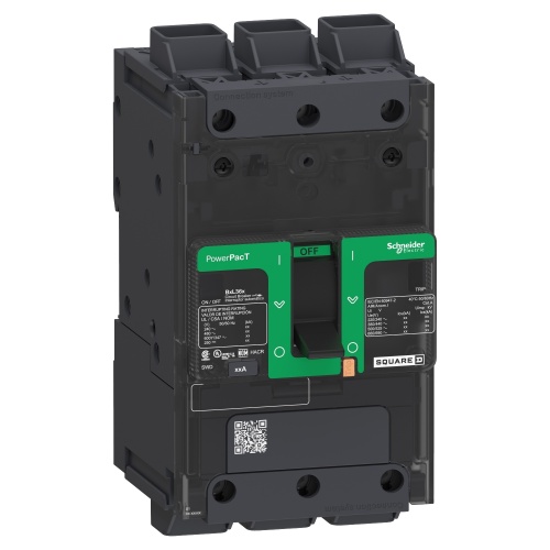 Schneider Electric BDL36110 Circuit breaker, PowerPacT B, 110A, 3 pole ...