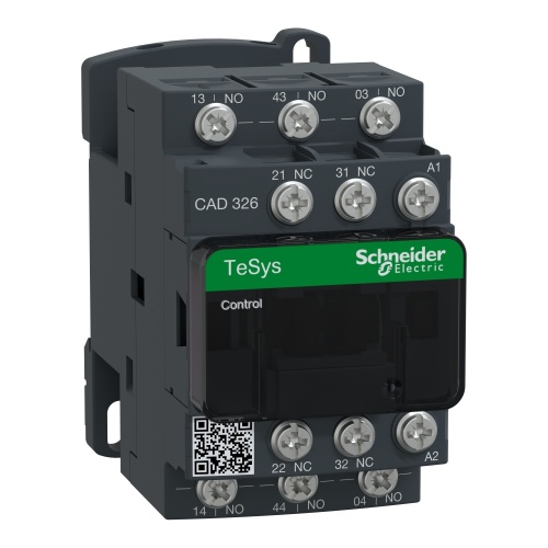 Schneider Electric CAD326U7 TeSys Deca Control Relay