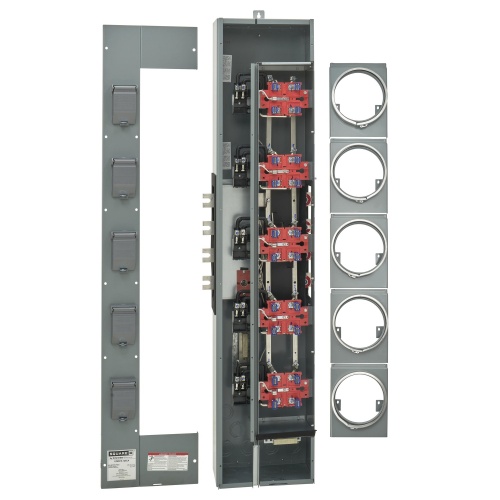 Schneider Electric EZM315125CA Meter Stack - 800 Amp, 240/120 VAC Delta ...