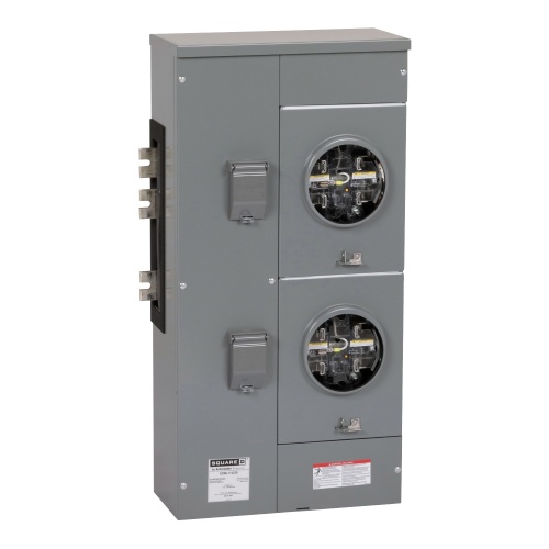 Schneider Electric EZML112225 Meter Stack - 1200 Amp, 120/240 VAC, 5 ...