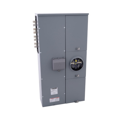 Schneider Electric EZML311400 Meter Stack - 400 Amp, 208Y/120 VAC, 5 ...