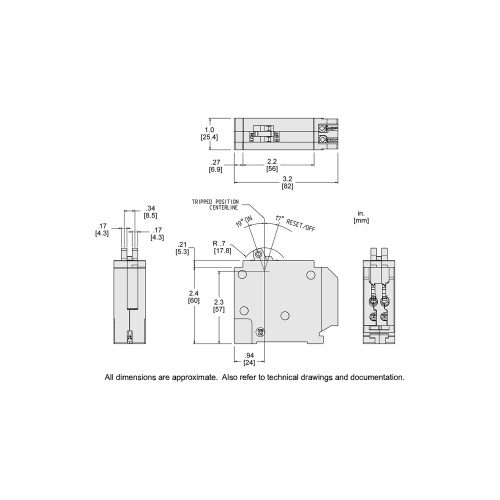 Schneider Electric HOMT3015 Miniature Circuit Breaker Details