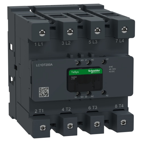 Schneider Electric LC1DT200AEHE Tesys Deca Advanced Contactor