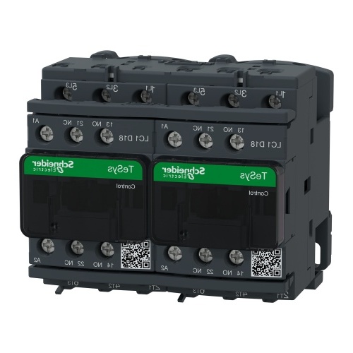 Schneider Electric LC2D18G7V REVERSING CONTACTOR 575VAC 18A IEC