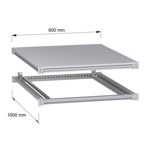 Schneider Electric NSYSFNC810 Bottom and top frame, PanelSeT SFN, for ...