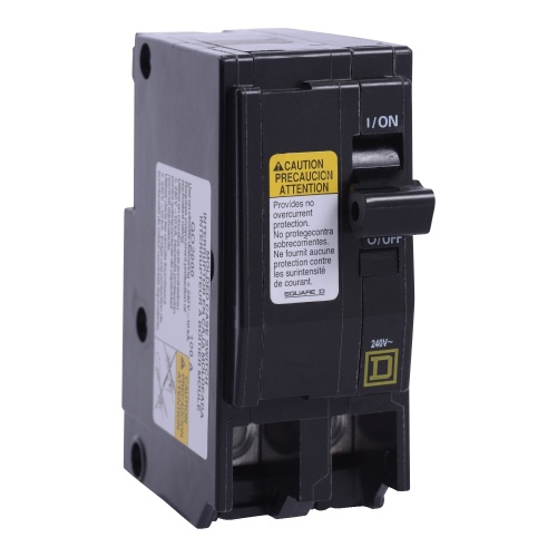 Schneider Electric QO2000 Mini switch, QO, 100A, 2 pole, 240 VAC, 10 kA ...