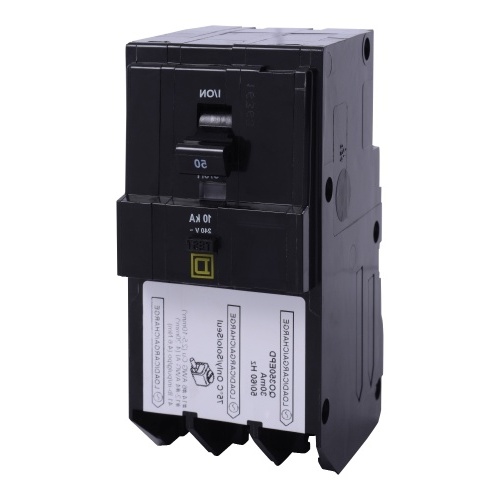 Schneider Electric QO350EPD Mini circuit breaker, QO, 50A, 3 pole, 240 ...