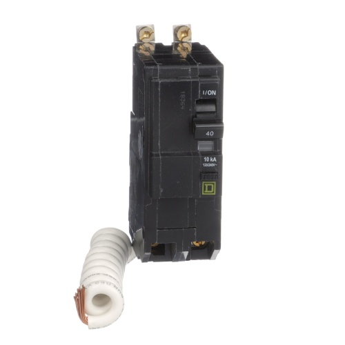 Schneider Electric QOB240EPD Mini circuit breaker, QO, 40A, 2 pole, 120 ...