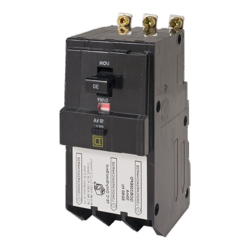 Schneider Electric QOB330EPD Mini circuit breaker, QO, 30A, 3 pole, 240 ...