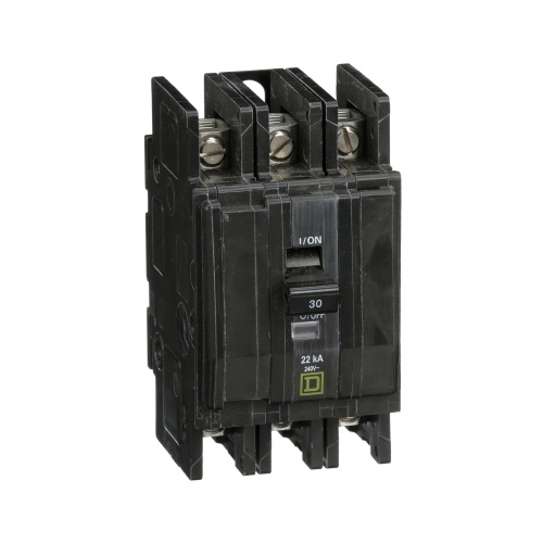 Schneider Electric QOU330VH QOU Miniature Circuit Breaker, 35A, 3P ...