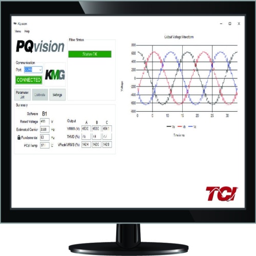 TCI KMG45C00A - MotorGuard, 600V, 45A, 3 Phase, 40 HP, 60 Hz, Open