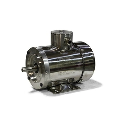 TECO WFP0014C Motor - 1 HP, TEFC, 230/460 VAC, 1800 RPM, 56C/56HC Frame