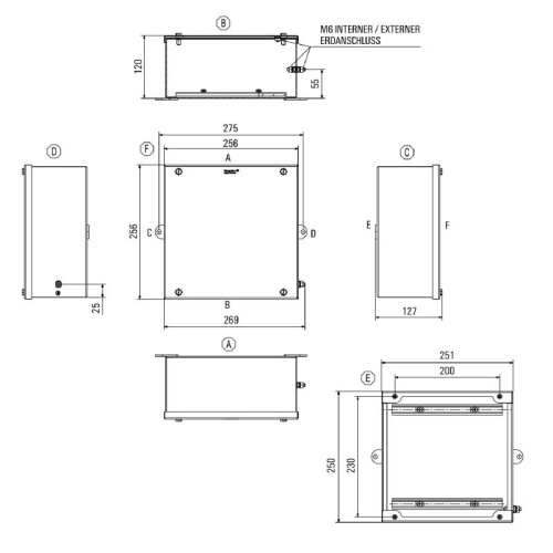 Weidmuller 1025030000 - Klippon STB (Small Terminal Box)