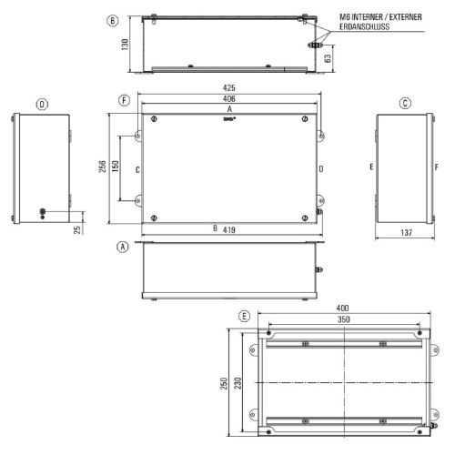Weidmuller 1025050000 - Klippon STB (Small Terminal Box)