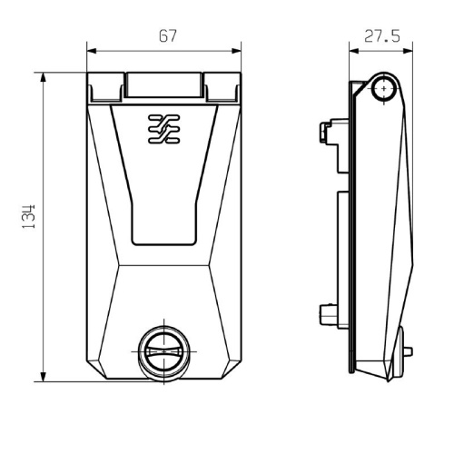 Weidmuller 1450540000 - Single frame