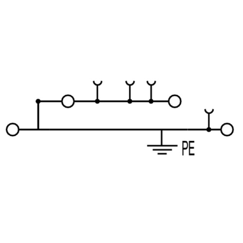 Weidmuller 1547680000 Modular PE Terminal Block