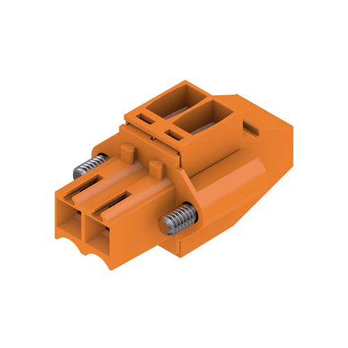 Weidmuller 1639010000 Female Plug - 300 Volt - 2 Pole