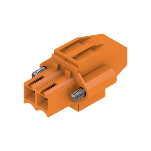Weidmuller 1639930000 Female Plug - 300 Volt - 2 Pole