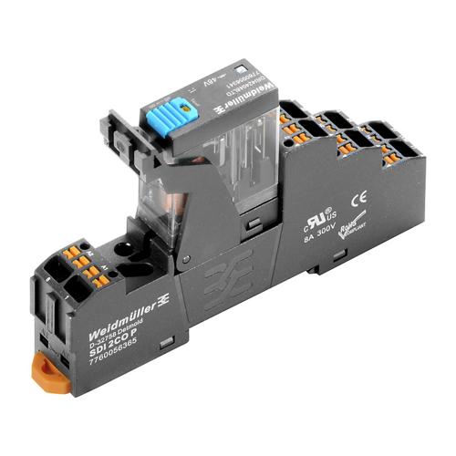 Weidmuller 2576190000 Relay Module 2PDT 5 Amp